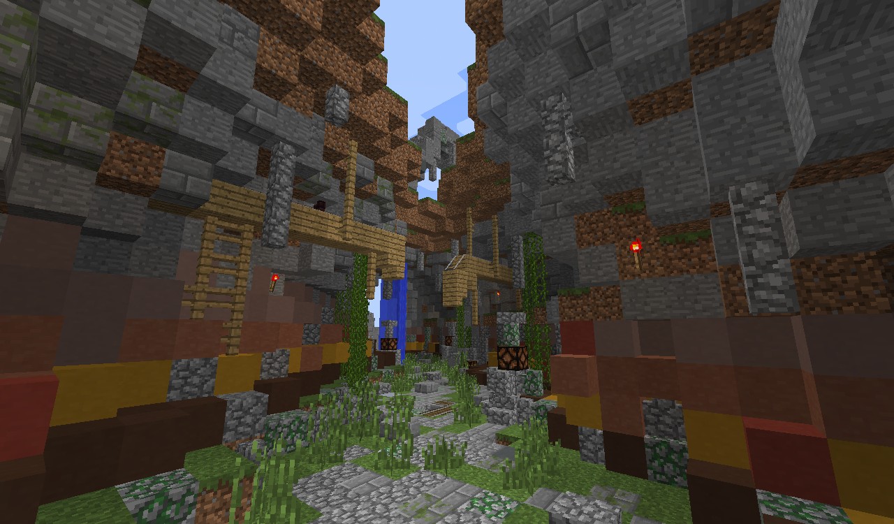 Open-World Map Minecraft Map