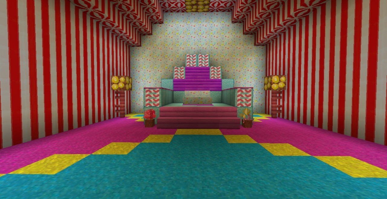 Derp Squads Candy Castle. Minecraft Map