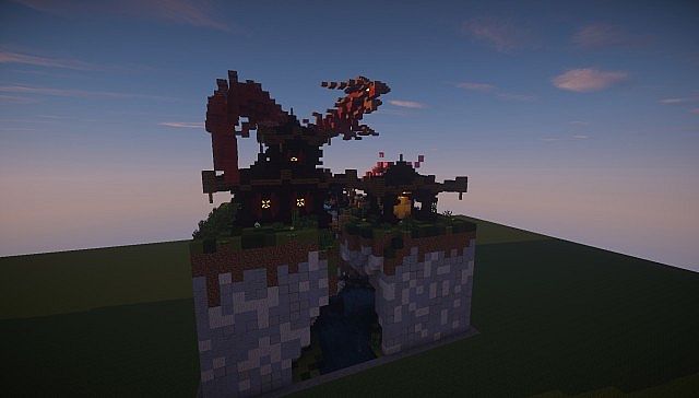 Asian plot. Minecraft Map