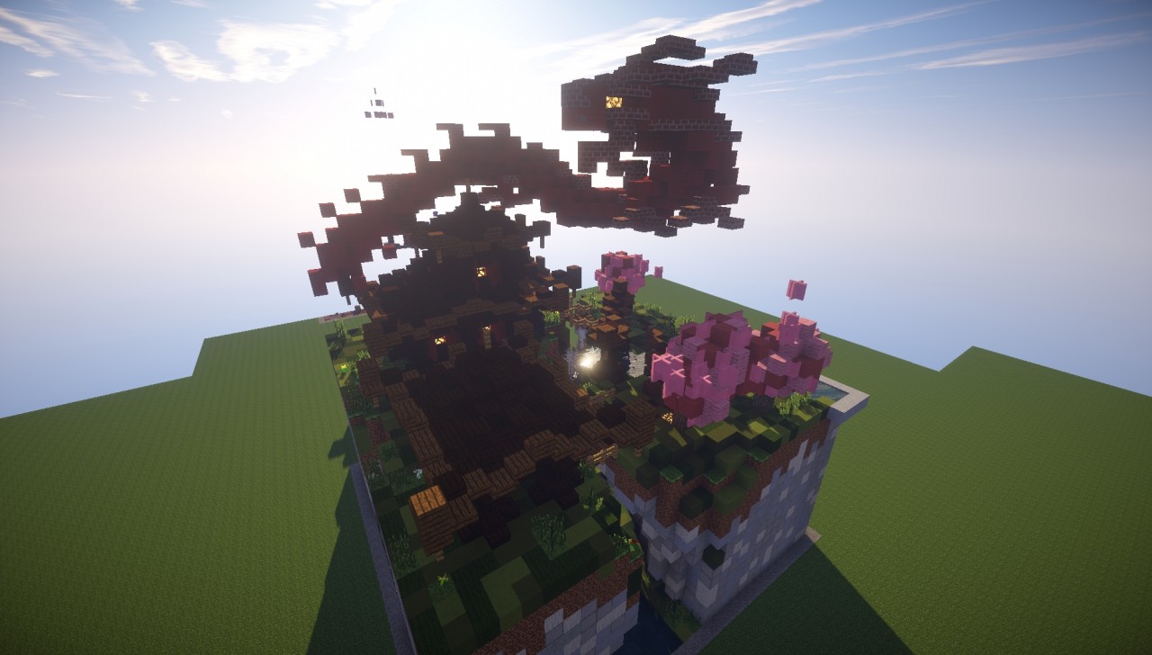 Asian plot. Minecraft Map