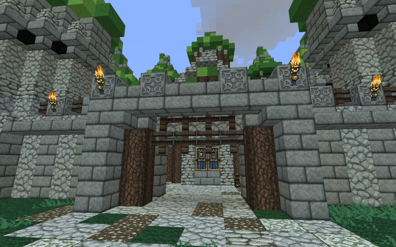 Small Medieval Castle Minecraft Map