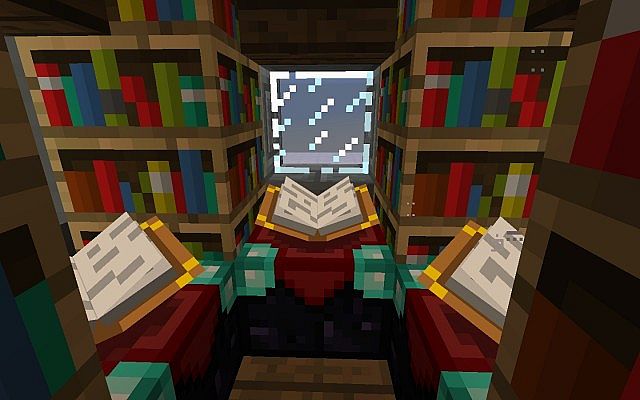 School & Library Minecraft Map