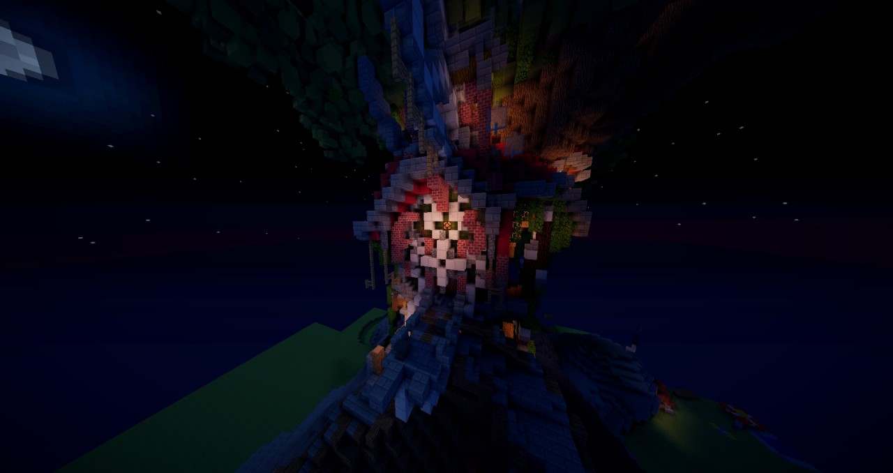 A Steampunk tree Minecraft Map