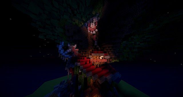 A Steampunk tree Minecraft Map