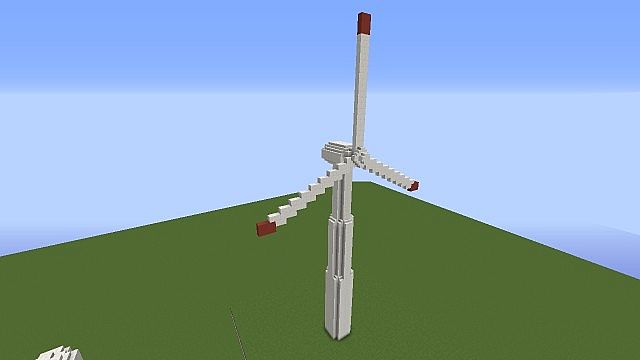 Working Wind Turbines [1.8] Minecraft Project