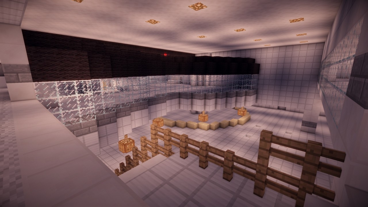 Minecraft Compound with Underground Lab Minecraft Map