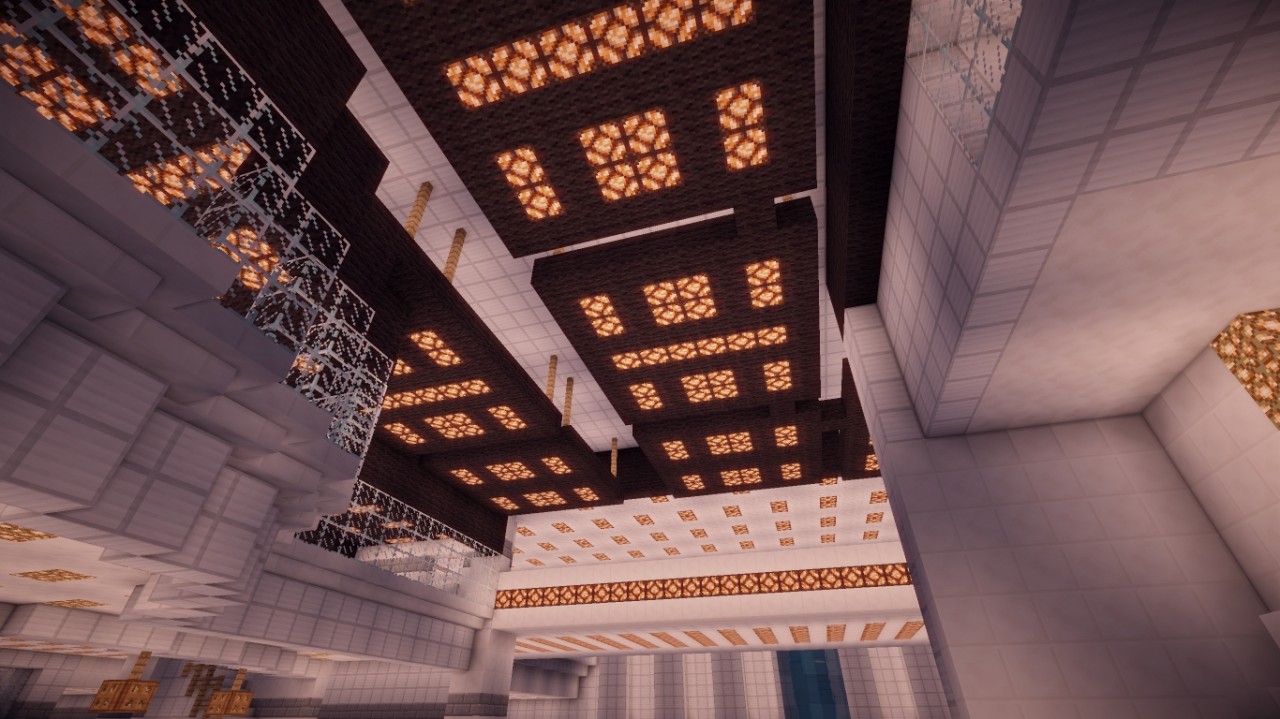 Minecraft Compound with Underground Lab Minecraft Map