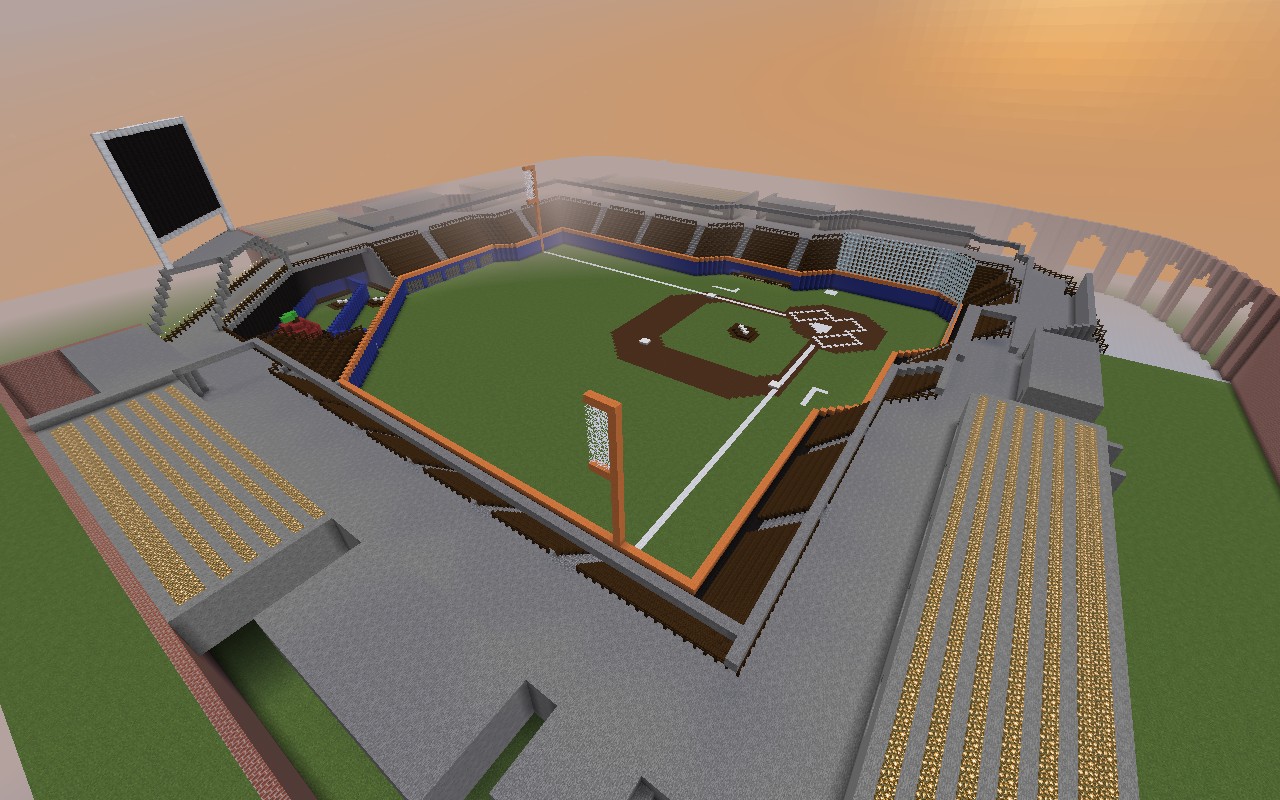 Baseball Stadium Minecraft Map