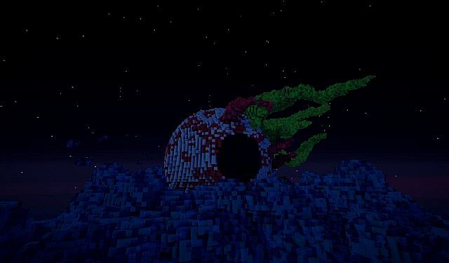 Eyeball art Minecraft Map