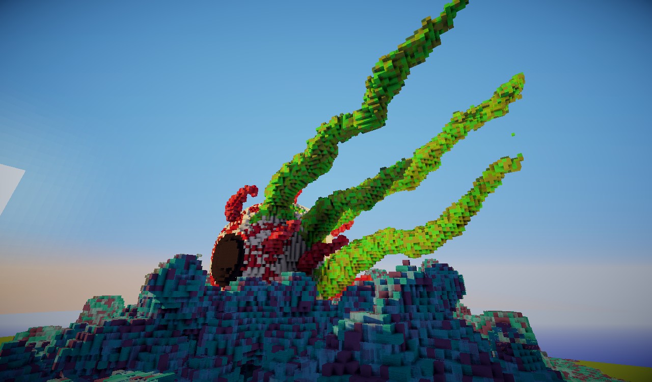 Eyeball art Minecraft Map