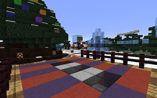 Christmas Lobby or Spawn Minecraft Map