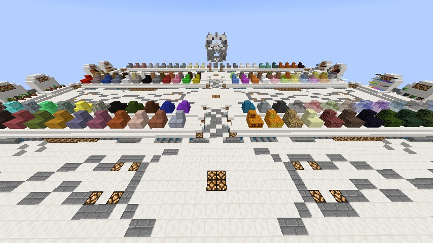 Texture Pack Display Map - 1.8 Minecraft Map