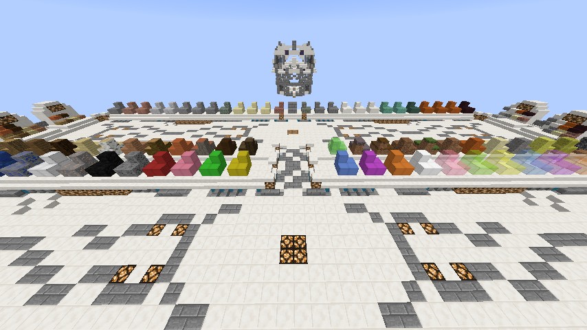 Texture Pack Display Map - 1.8 Minecraft Map