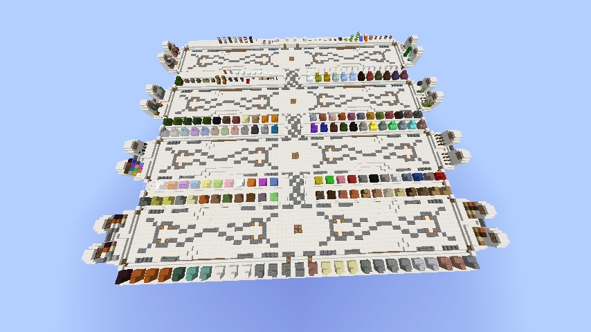 Texture Pack Display Map - 1.8 Minecraft Map