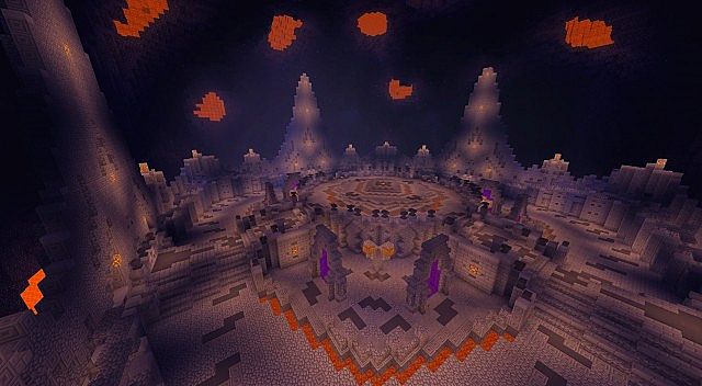 Lava Spawn Minecraft Map