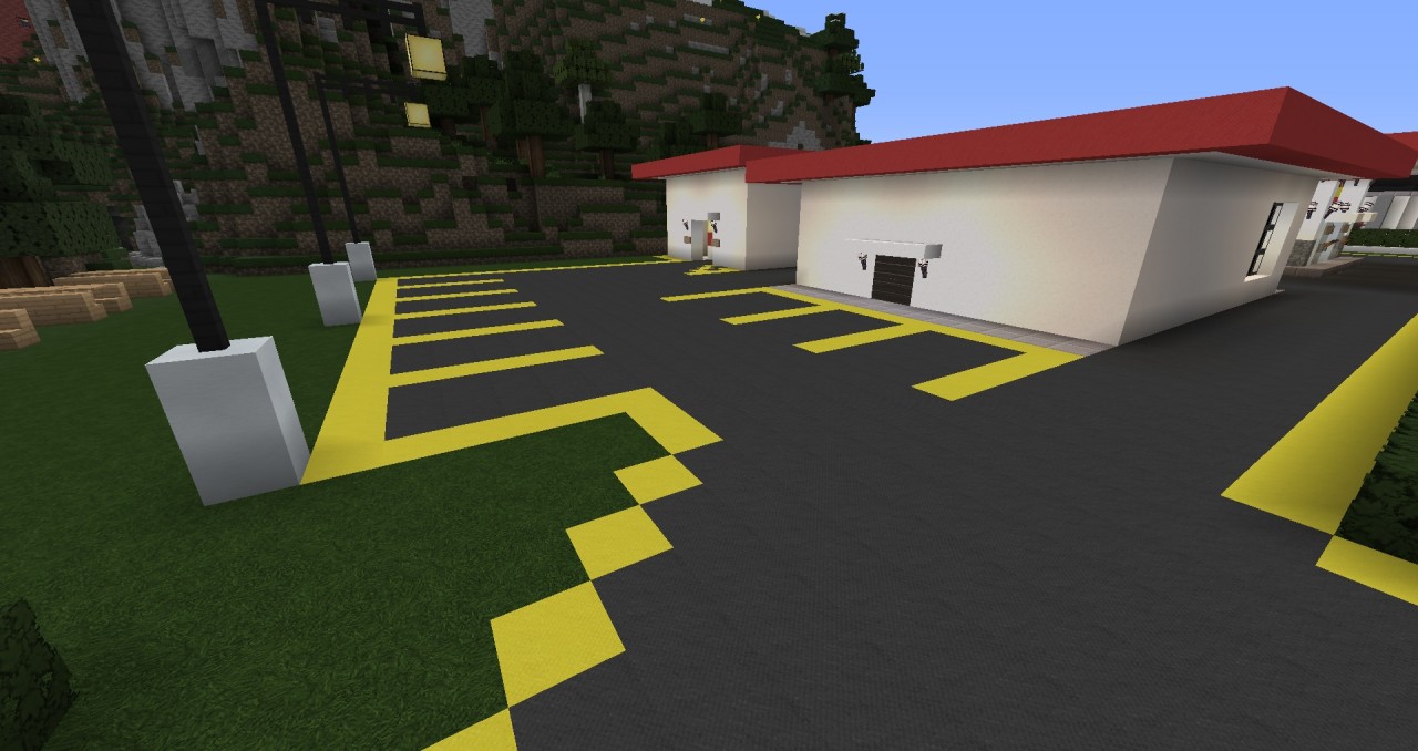 Gas station Minecraft Map