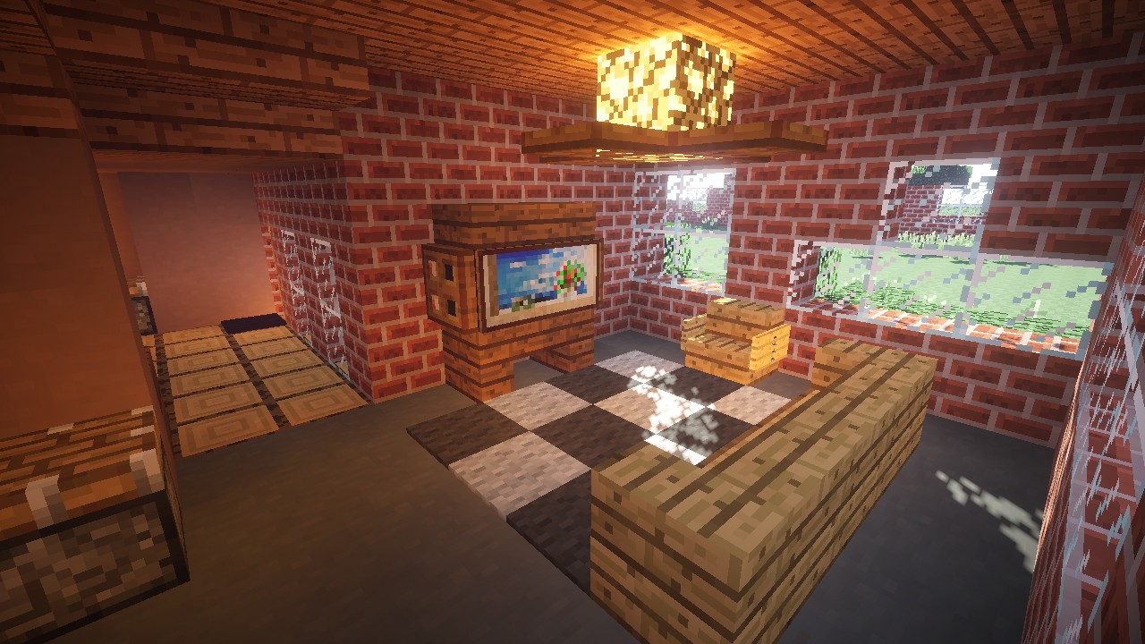 Brick House Minecraft Map