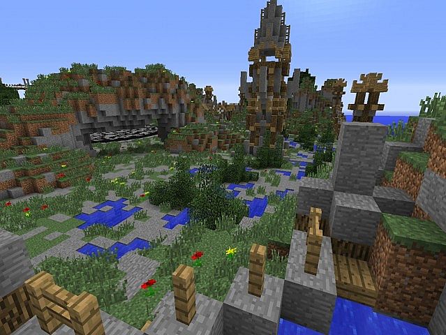 Kitpvp map - Minecraft Project
