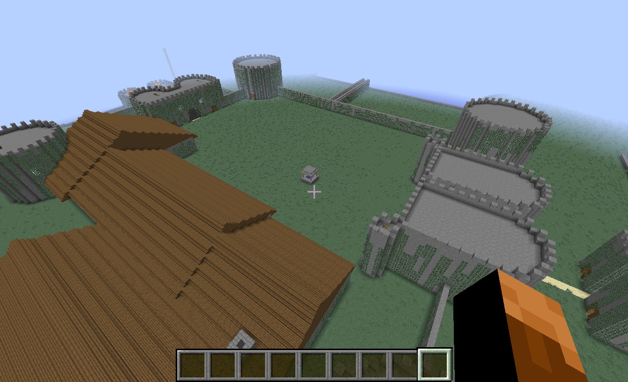 Caerphilly Castle, Wales Minecraft Map