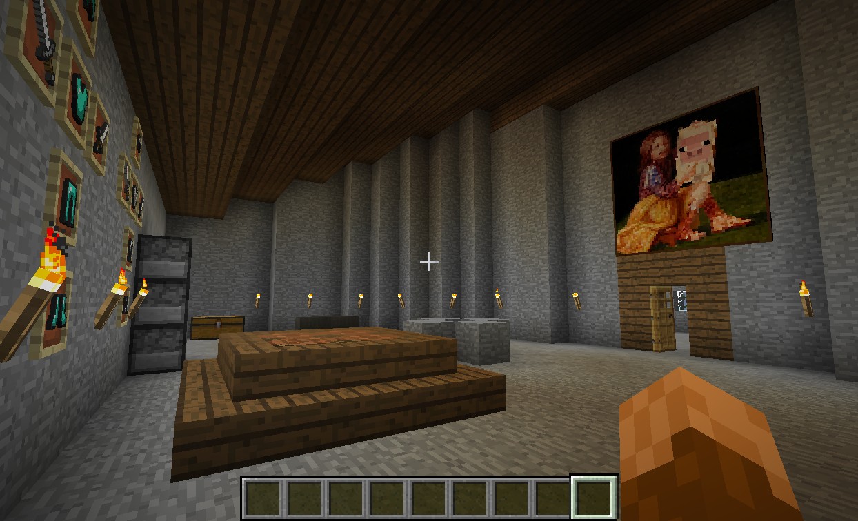 Caerphilly Castle, Wales Minecraft Map