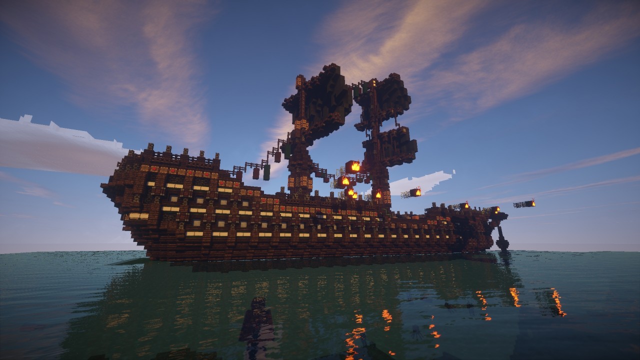 Medieval ship #2 Minecraft Map