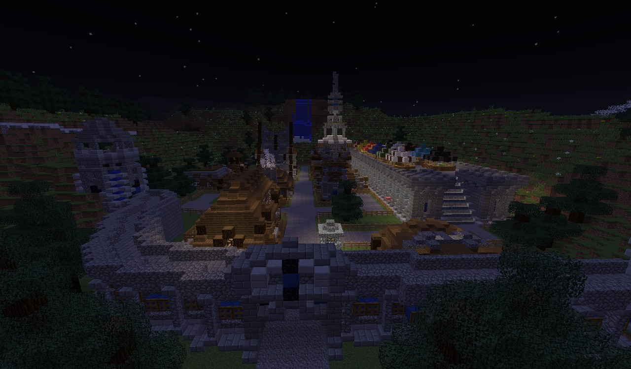 Open-World Map Minecraft Map