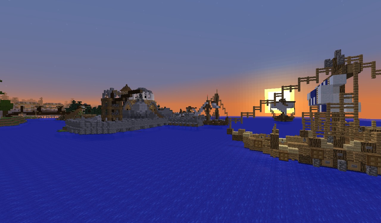 Open-World Map Minecraft Map