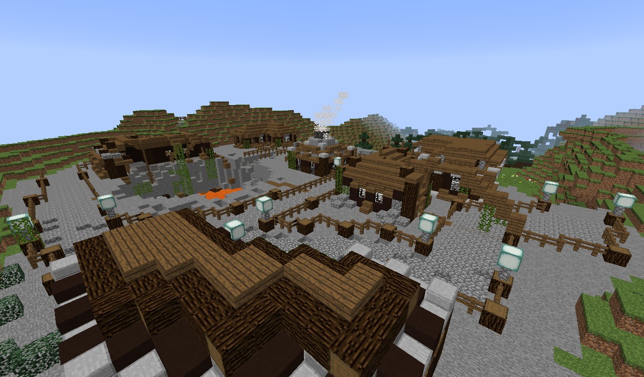 Open-World Map Minecraft Map