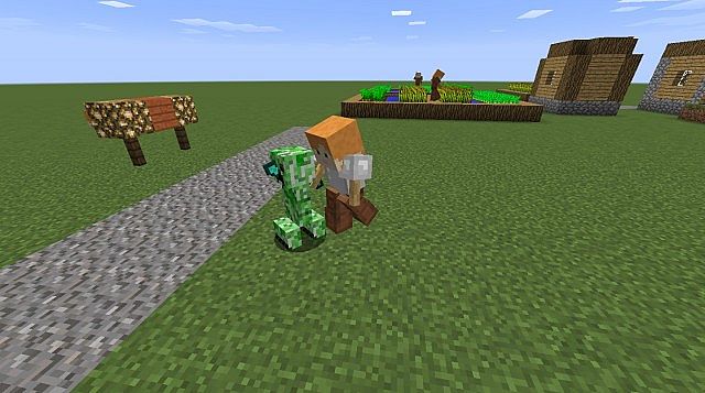 Armor Stand NPC Sculpture Village Minecraft Map