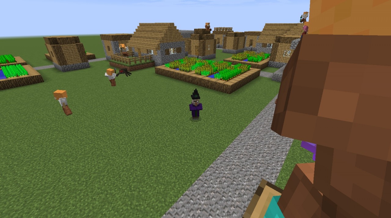 Armor Stand NPC Sculpture Village Minecraft Map