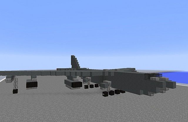 B-52 H Stratofortress 1:1 Scale Minecraft Map