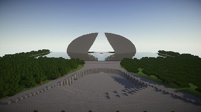 Beijing - Centre for Performing Arts Minecraft Map