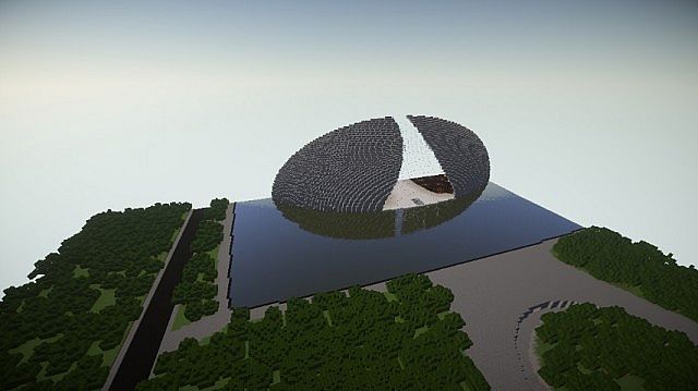 Beijing - Centre for Performing Arts Minecraft Map