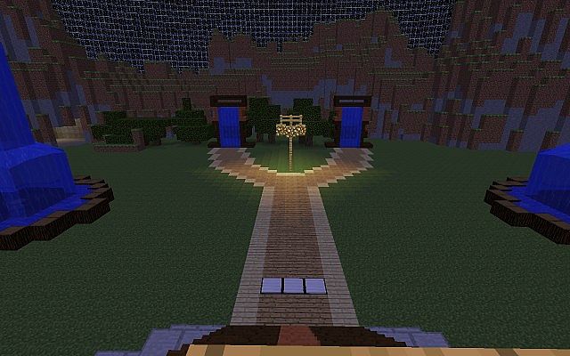 Modern Hub Server Spawn Minecraft Map