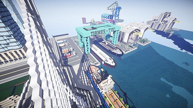 Container Port Minecraft Map