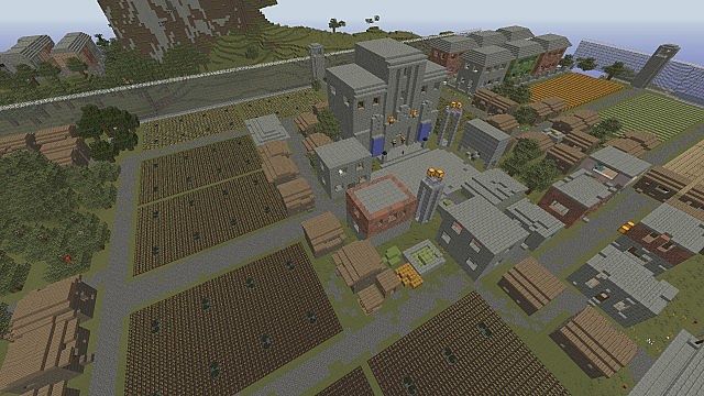 Panem Project Minecraft Map