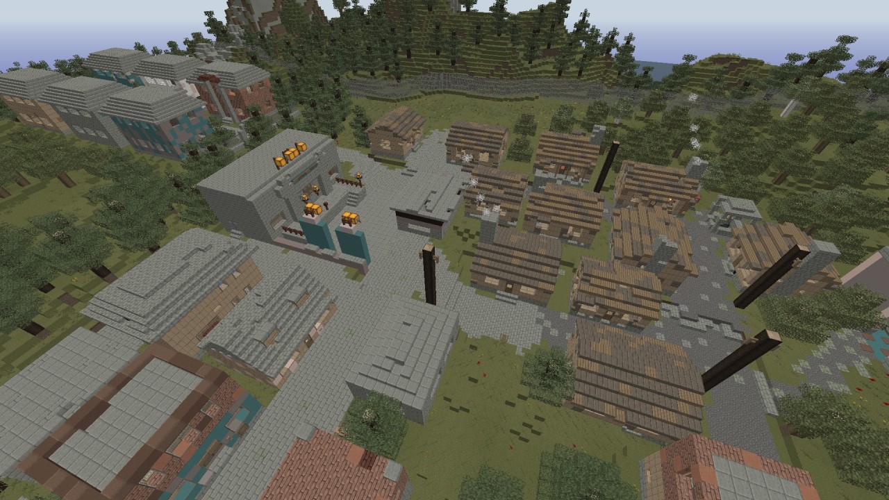 Panem Project Minecraft Map