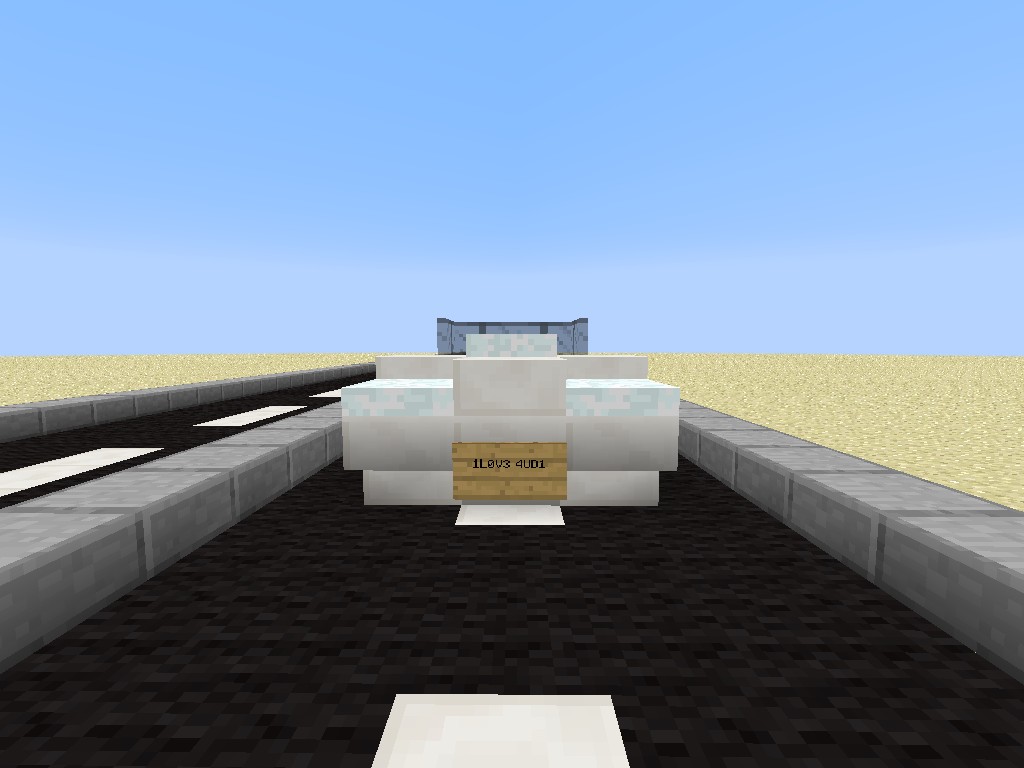 Audi R8 Fsi Quattro Minecraft Map
