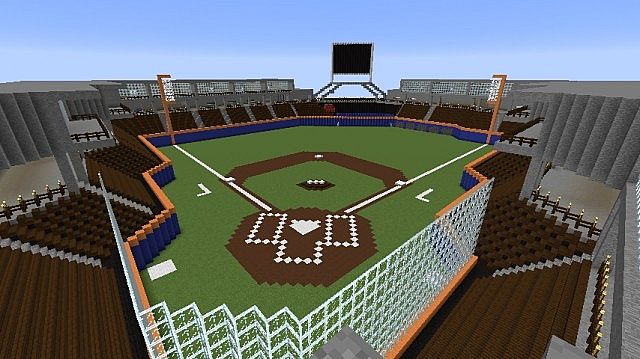 Baseball Stadium Minecraft Map