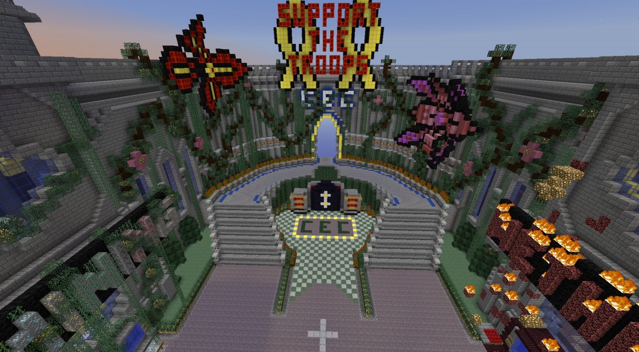 CEC Spawn Castle 2014 Minecraft Map