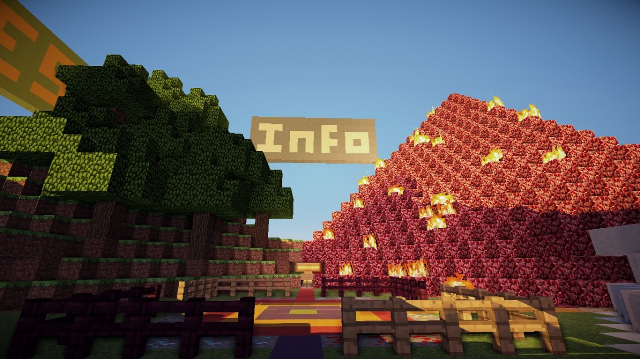 Small server hub? Minecraft Map