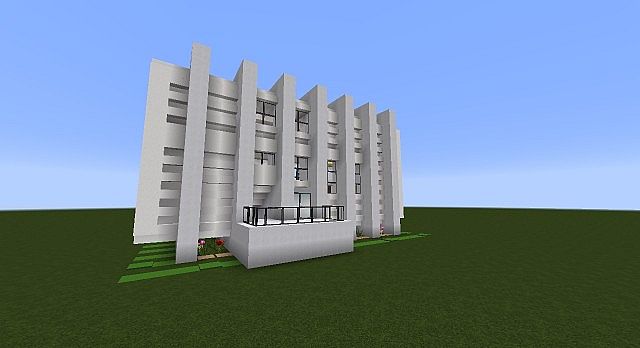 Modern House (2 story) Minecraft Map
