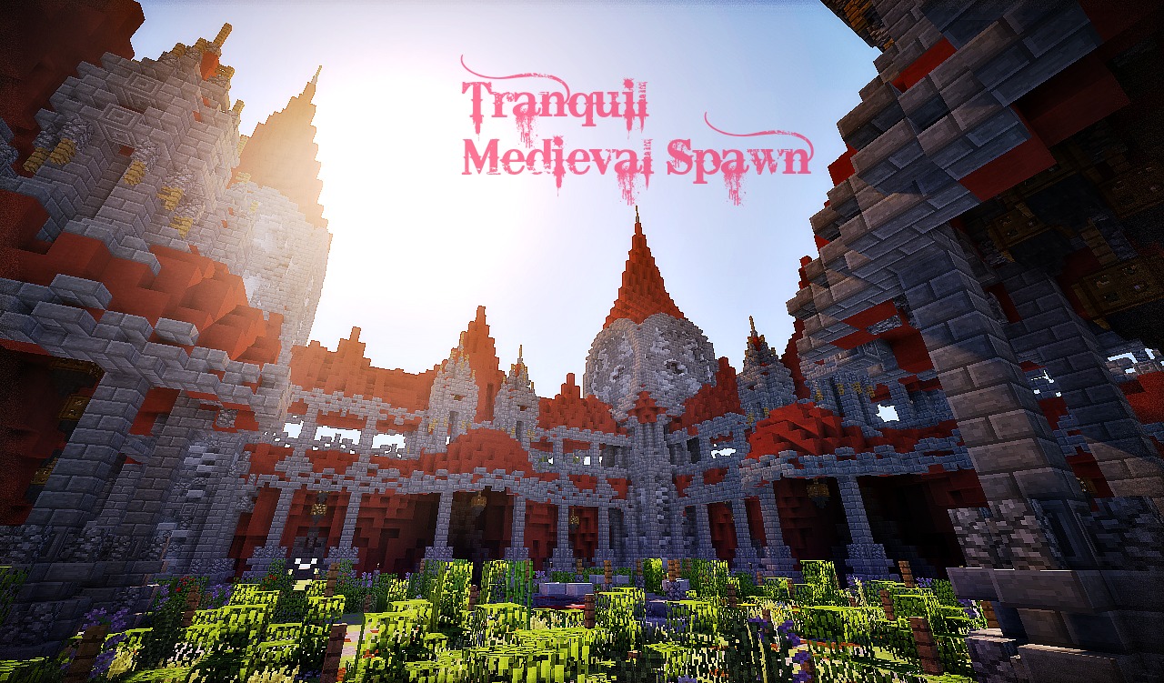 Tranquil Medieval Spawn Minecraft Map
