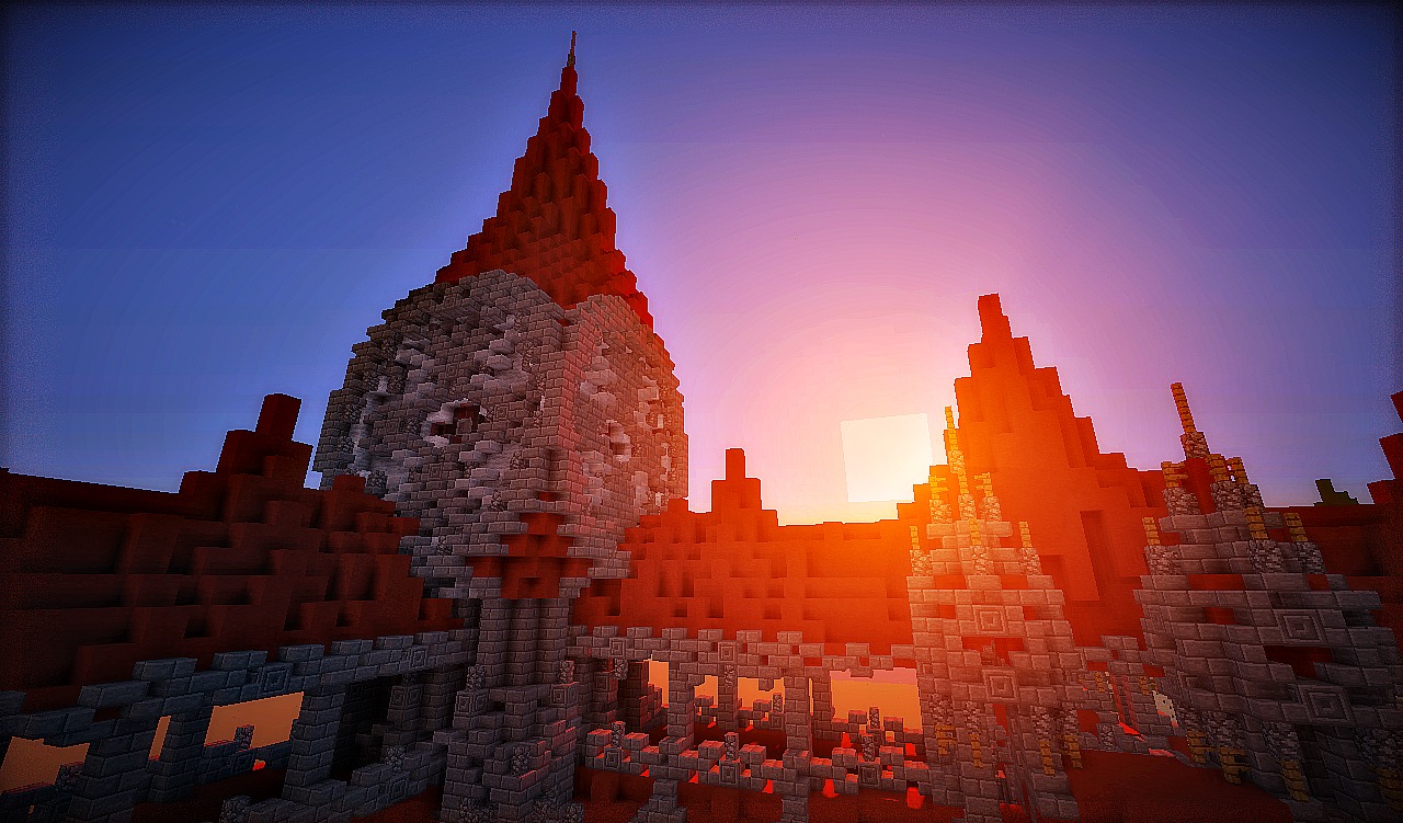 Tranquil Medieval Spawn Minecraft Map