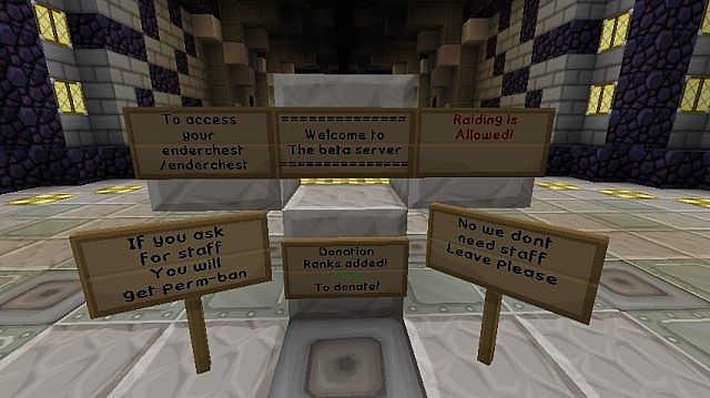 Obsidiancraft 24/7 Factions! Minecraft Server