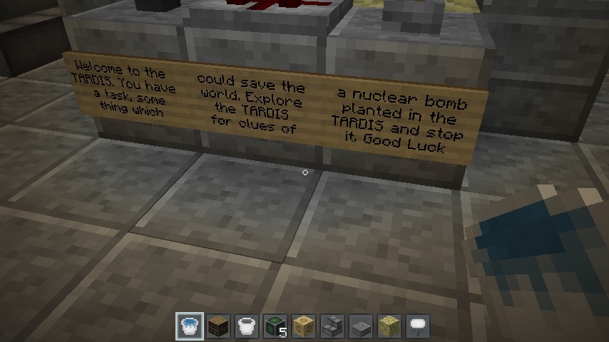 TARDIS Adventure Map Minecraft Map