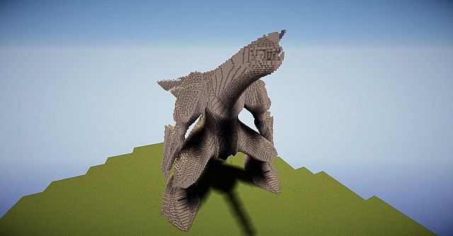 Palkia Statue Minecraft Map