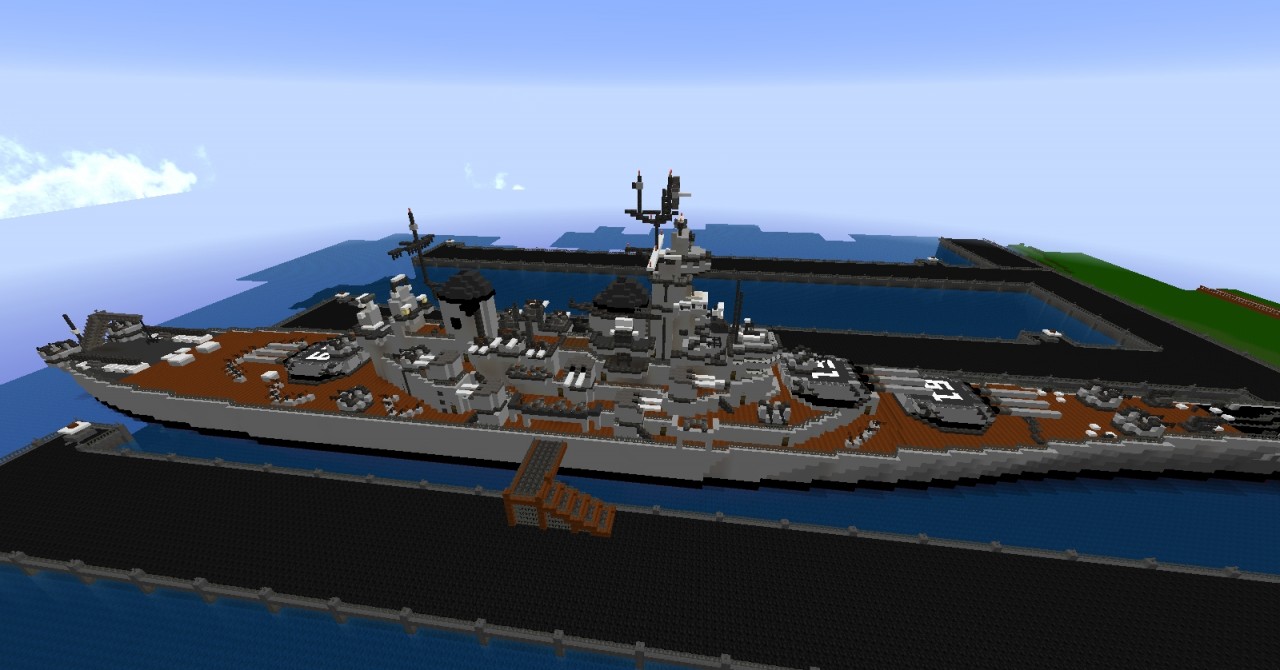 USS Missouri (1940's) Minecraft Map