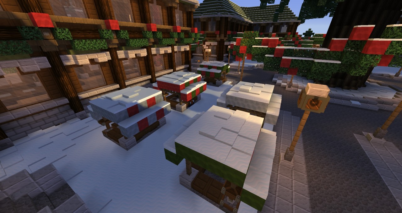 Winter Village Minecraft Map