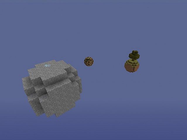 Planet Skyblock Minecraft Map